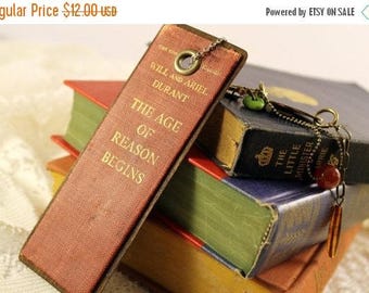 Book spine bookmark | Etsy