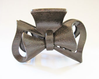 Wood hair claw | Etsy