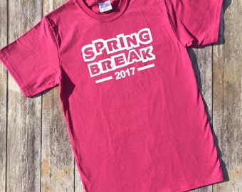 Spring break shirt | Etsy