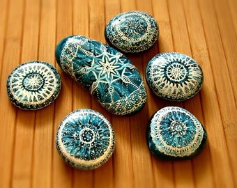 Unique painted rock | Etsy