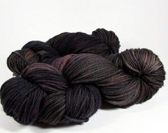 Dark brown yarn | Etsy