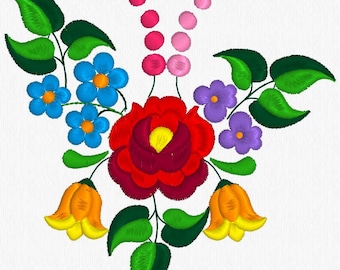 Kalocsa embroidery | Etsy