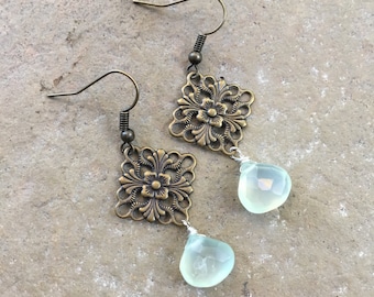 Sweet and Delicate Unique Handmade Gemstone by KuriYasunoDesigns