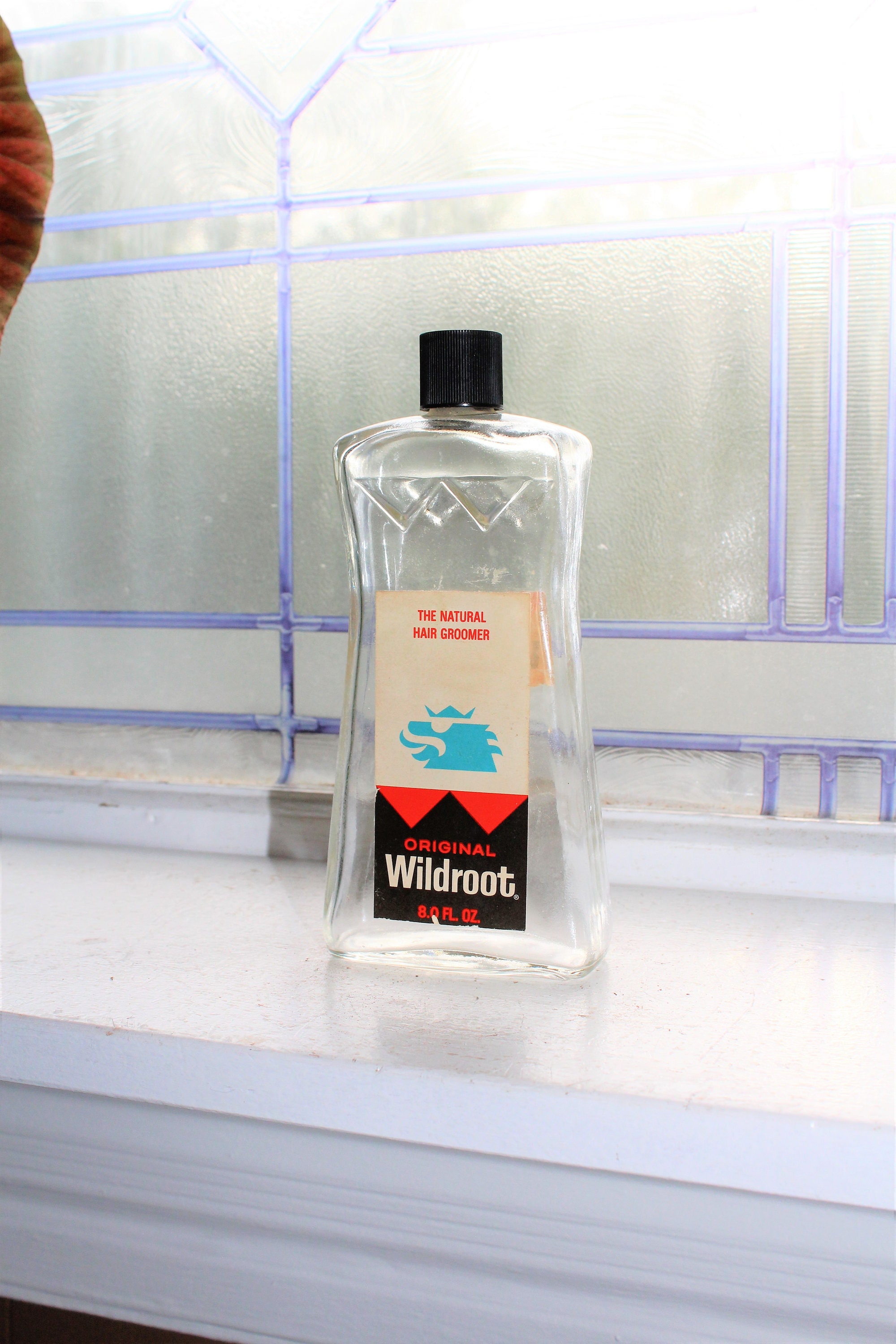 Vintage Wildroot Hair Dressing Bottle Barber Shop