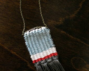 Fiber jewelry | Etsy