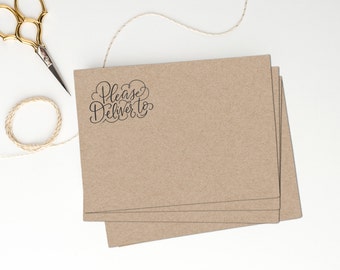 Deliver to stamp | Etsy