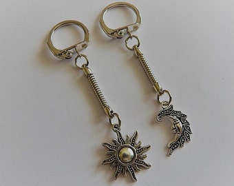 Items similar to Best Friends Broken Heart Keychain, BFF key chains set ...