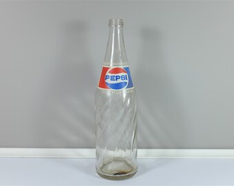 Glass pepsi bottle | Etsy