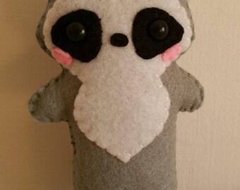 Raccoon plush | Etsy