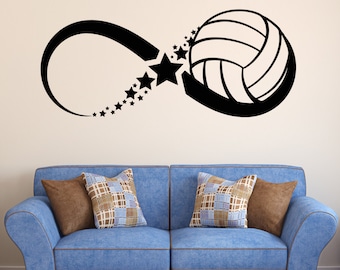 Volleyball wall art | Etsy