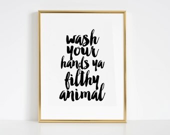 Ya filthy animal | Etsy