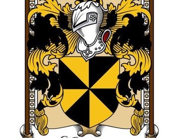Tartan coat of arms | Etsy