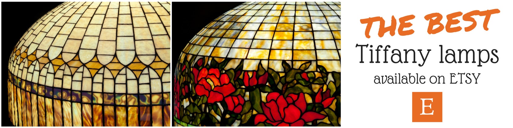 Tiffany Odyssey stained glass lamps and custom by AzaleaLampStudio
