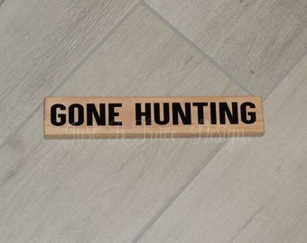 Hunting sign | Etsy