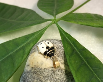 Enamel ladybug | Etsy