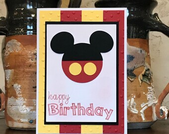Minnie mouse card | Etsy