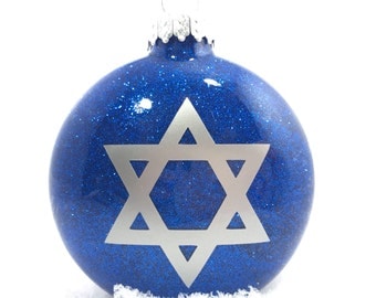 Star david ornament | Etsy