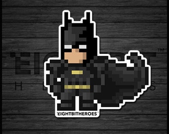 8 Bit Batman Logo