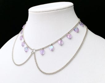 Pastel goth choker | Etsy