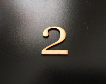 Number cutout | Etsy