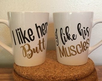 His and hers font | Etsy