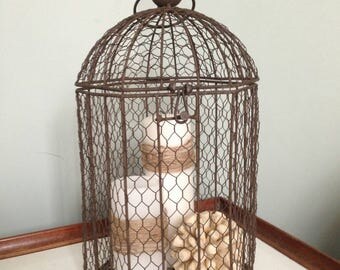 Chicken wire basket | Etsy