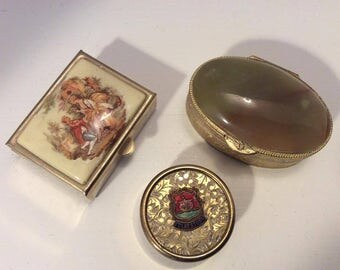 Antique pill box | Etsy