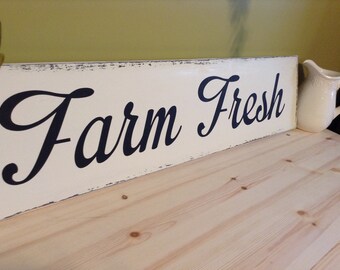 Farm fresh sign | Etsy