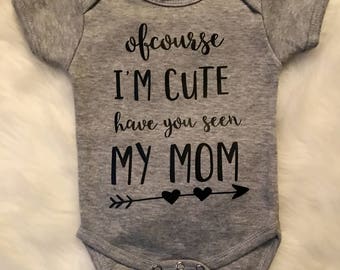 Of course im cute | Etsy