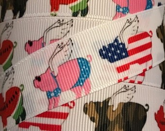 Pig ribbon | Etsy