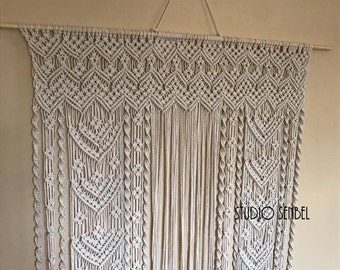 Rideaux macramé | Etsy