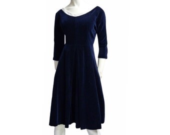 Blue velvet robe | Etsy