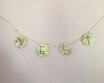 Map banner | Etsy
