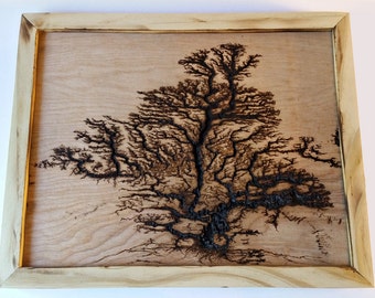 Unique wood burning art related items | Etsy