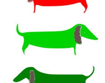 Wiener dog svg file | Etsy