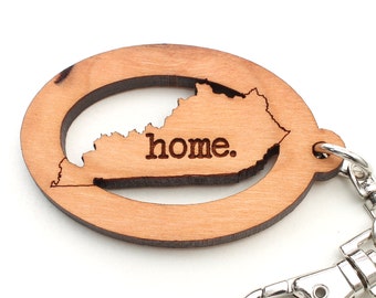 Kentucky keychain | Etsy