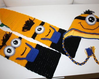 Minion scarf | Etsy