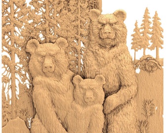 Cnc relief carving | Etsy