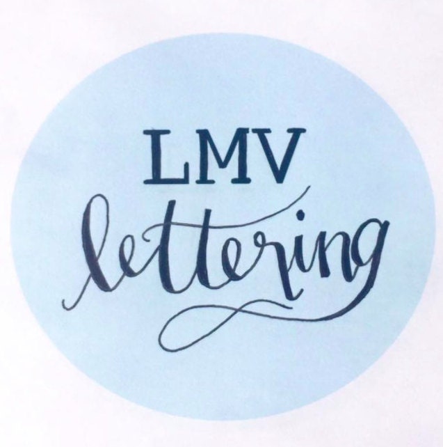 LMVlettering on Etsy