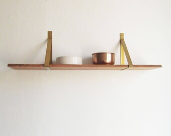 Brass shelf | Etsy