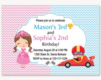 Split invitation | Etsy