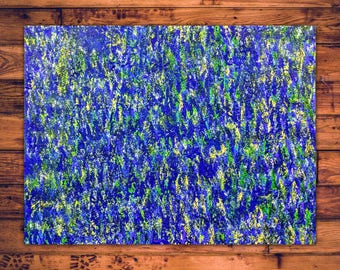 Bluebonnet painting | Etsy