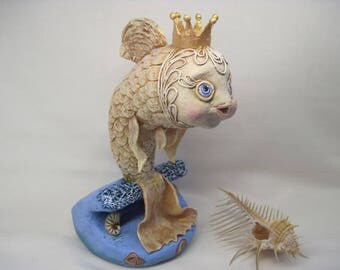 Paper mache fish | Etsy