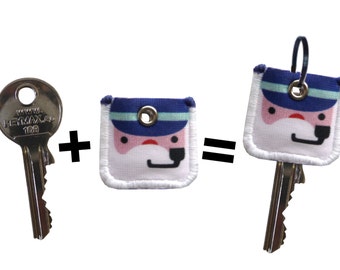 Crochet Pattern Owl Key Cosy keycover cozy uk or us crochet