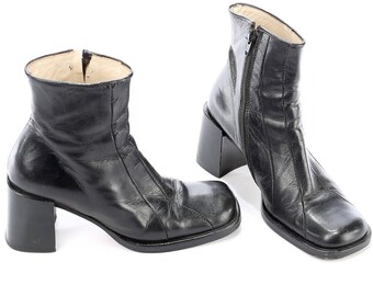 90s chunky boots | Etsy