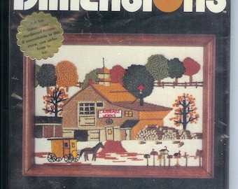 Western cross stitch | Etsy