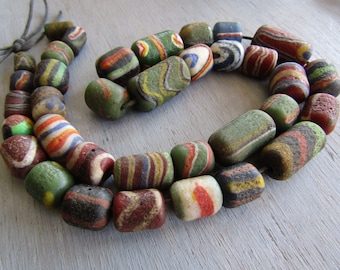 Rustic Ethnic Beads Indonesian Supplies by yukidesigns on Etsy