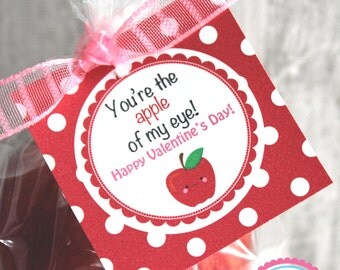 Smore Valentine Bag Topper DIY Printable INSTANT DOWNLOAD