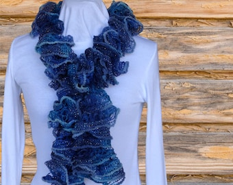 Ruffle scarf yarn | Etsy