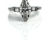 Marquise diamond | Etsy